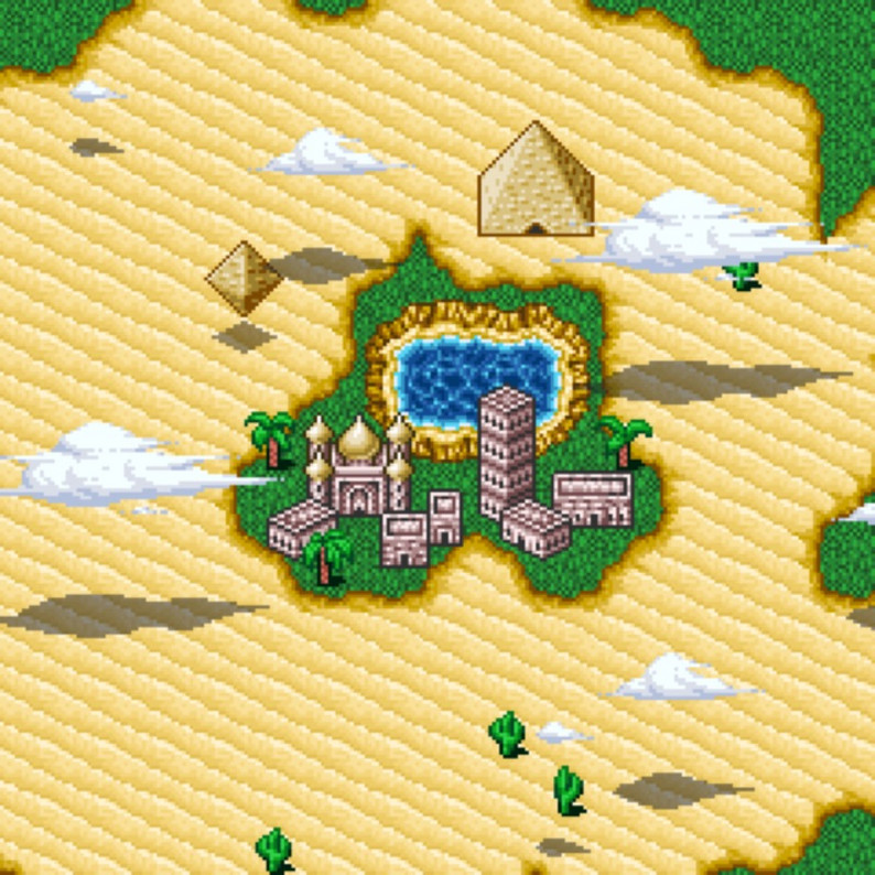 World Map Tileset by AlexPixels