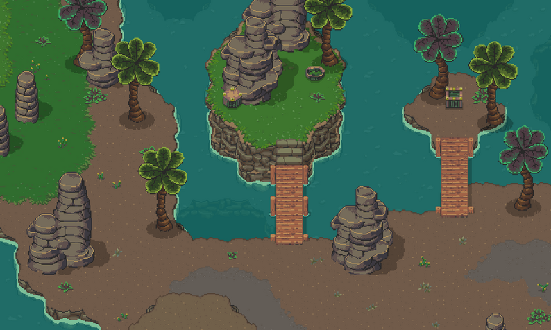 2D Magic Lands SET4 by Szadi art.