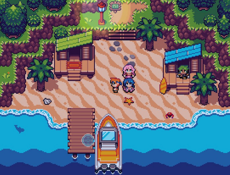 RPG asset tileset exterior pack (Super Retro World by Gif) by Gif