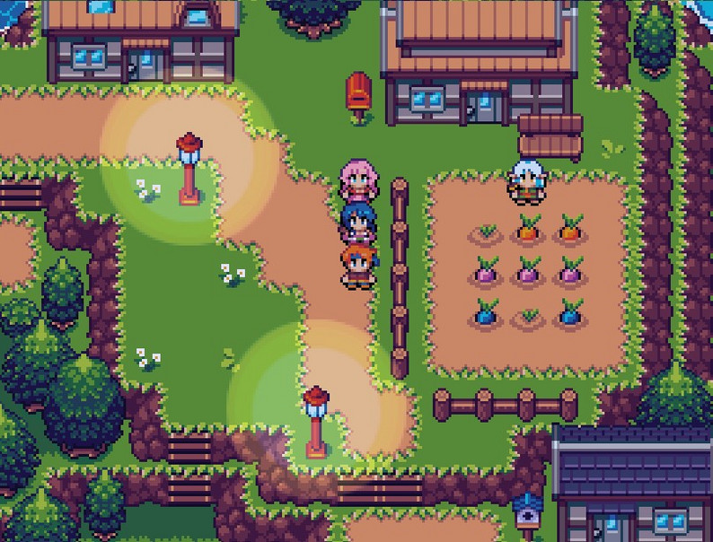 RPG asset tileset exterior pack (Super Retro World by Gif) by Gif