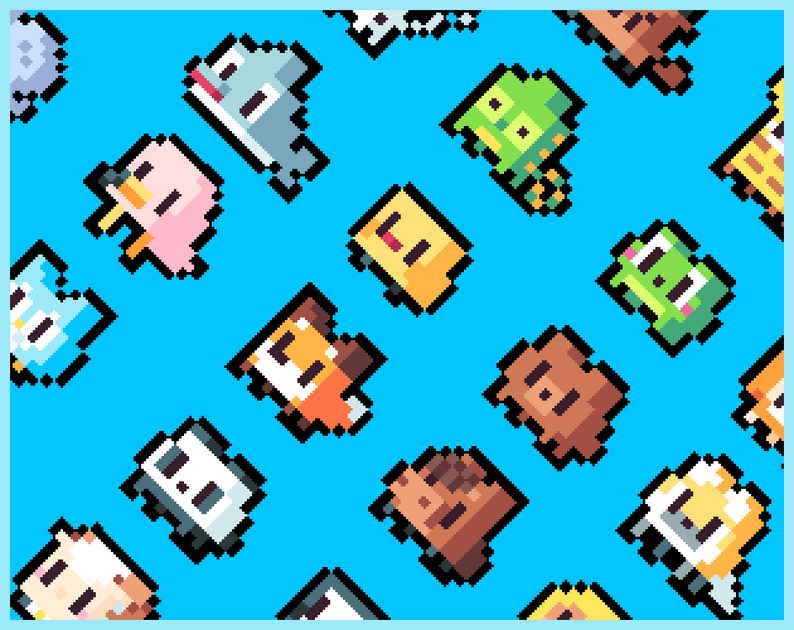 Cubic Animals Asset Pack by Snow Run Games, noggugames