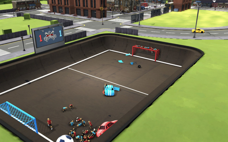 Footbrawl Playground by Der Kevin