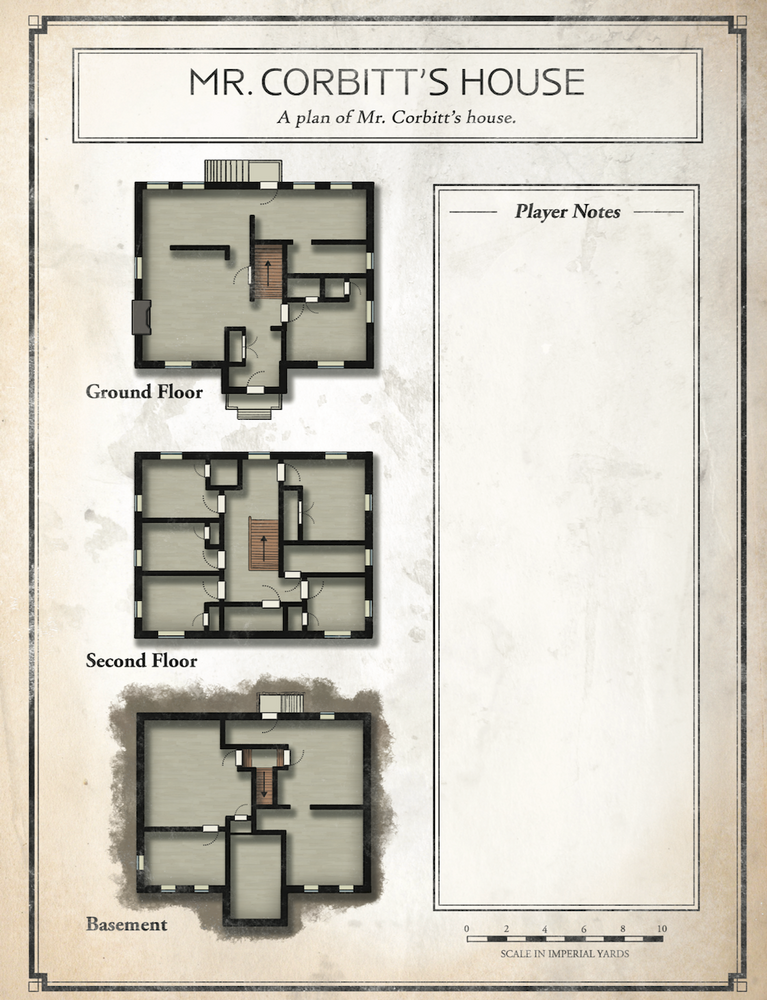 Mansions of Madness Free Handouts and Pre-gen Characters Pack (Call of ...