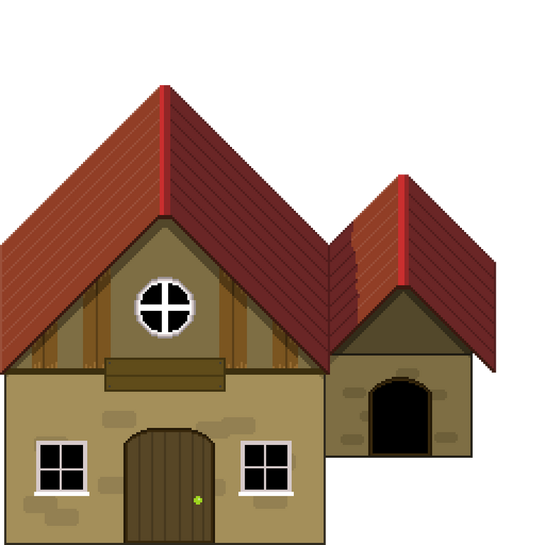 Pixel Buildings Pack by RustyBulletGames