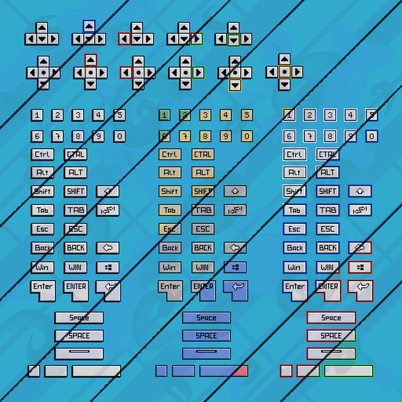 UI Input-Pixel Art by Vapxiel