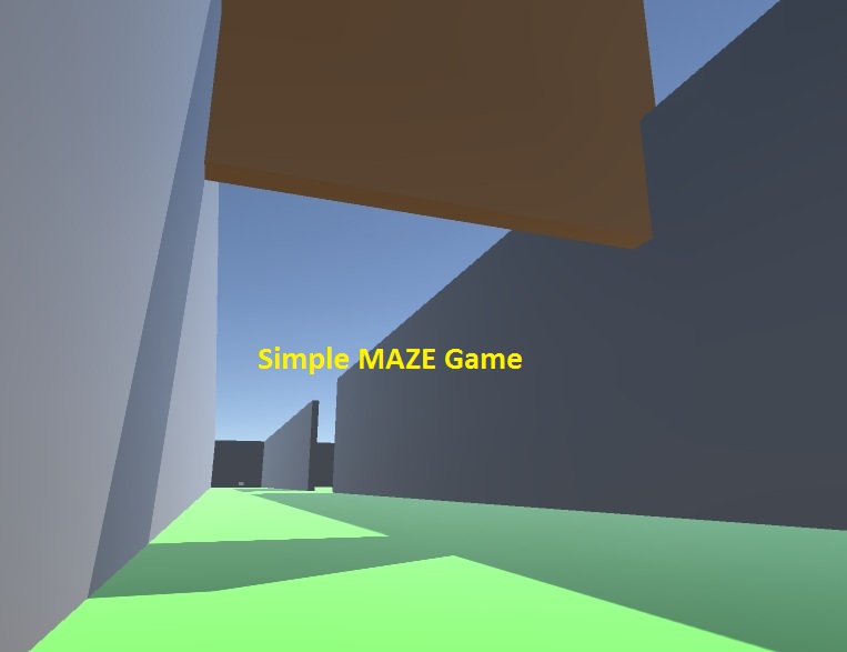 Simple Maze Game by jimmyjohn99