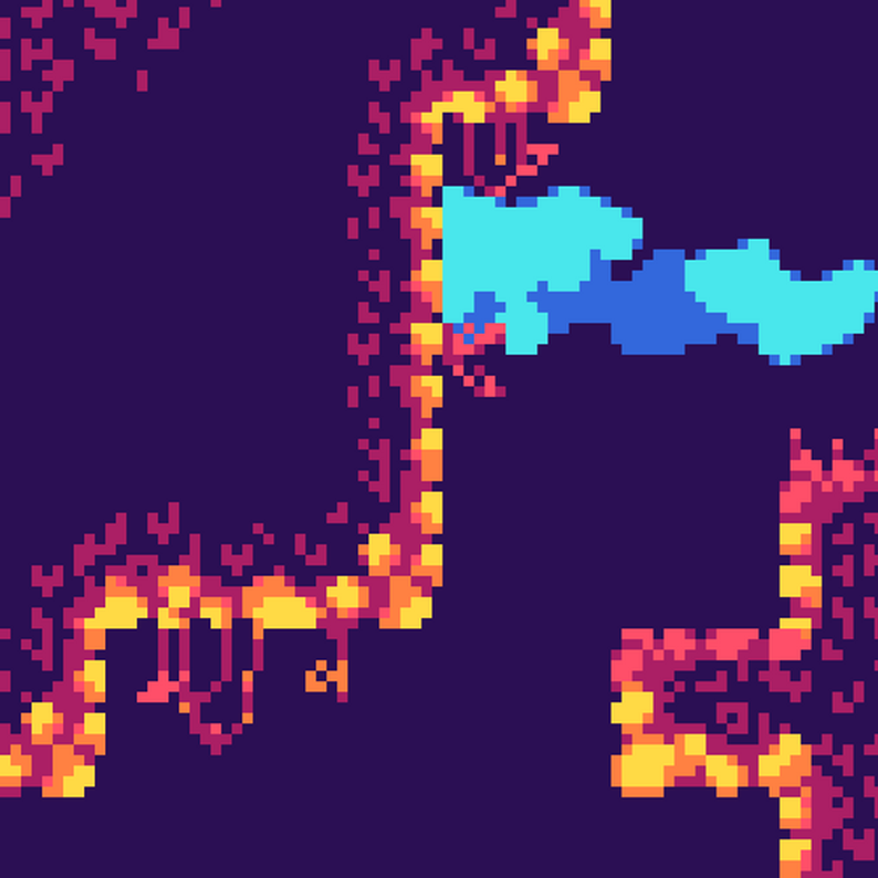 [CC 1.0] Free Pixel Art Tileset - Starry Night by Quintino Pixels