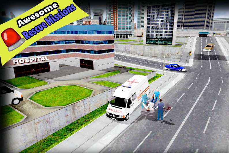 Ambulance Simulator Game by clansgamestudio