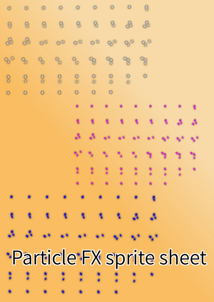 Particle FX Sprite Sheet Pack by jimmyjohn99