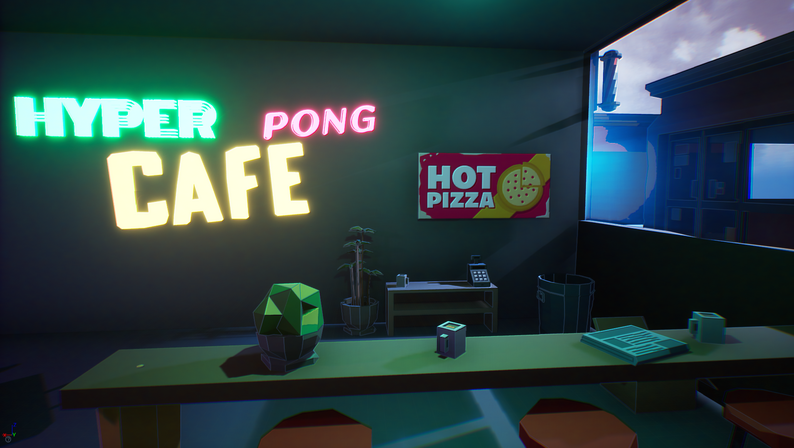 Hyper pong café by ced30