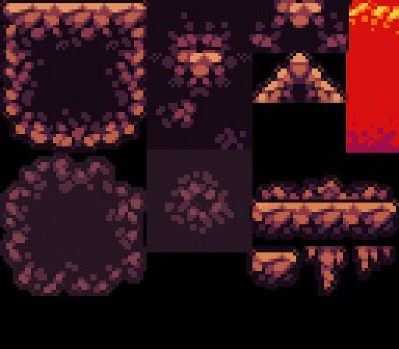 Lava Platformer Tileset by YANAO87