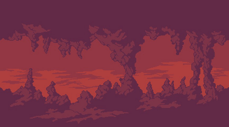 Lava Platformer Tileset by YANAO87