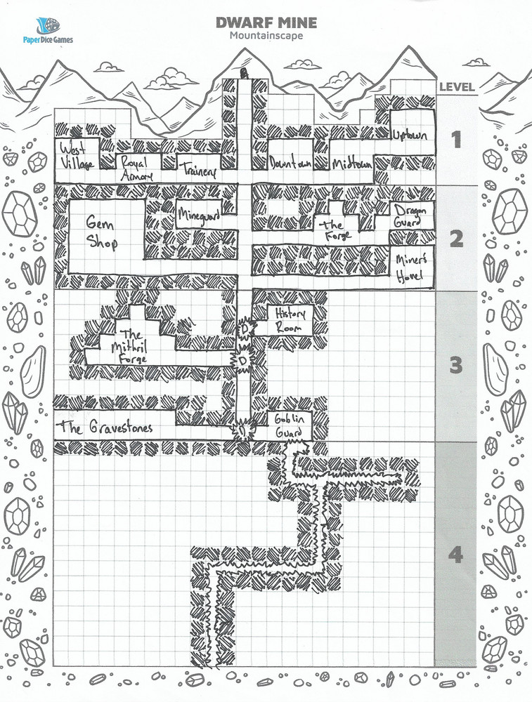 Dwarf Mine by Paper Dice Games