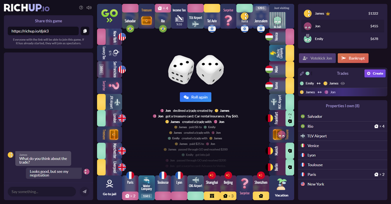 Richup.io by richup