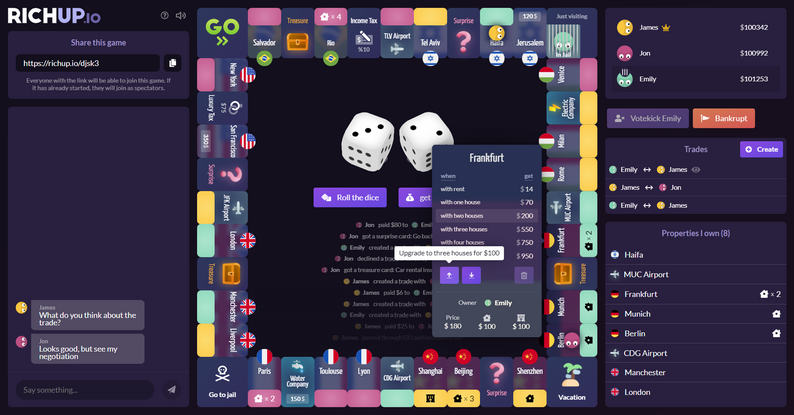 Richup.io by richup
