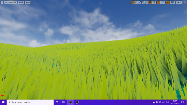 Stylized Animated grass For Unreal Engine by Alexjr