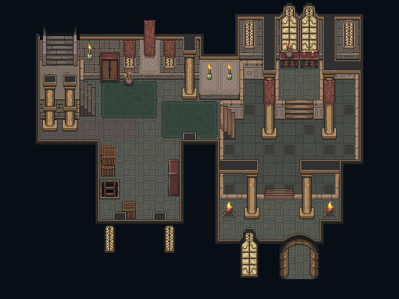 RPG Buildings and Interriors DESERT by Szadi art.