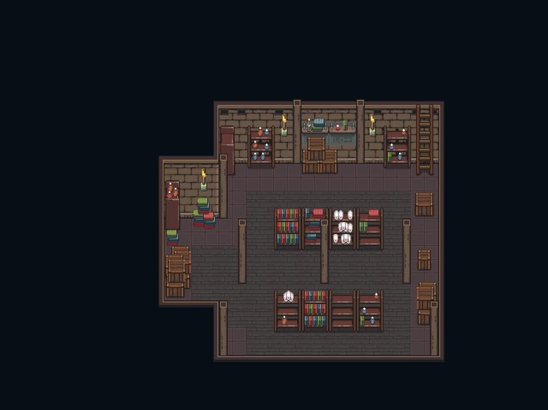 RPG Buildings and Interriors DESERT by Szadi art.