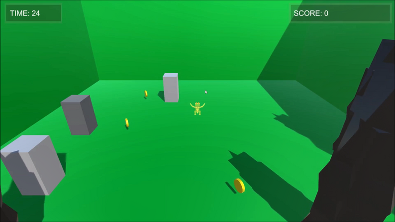 Your First Game In Unity Project Source Code by Jimmy Vegas Game Studios