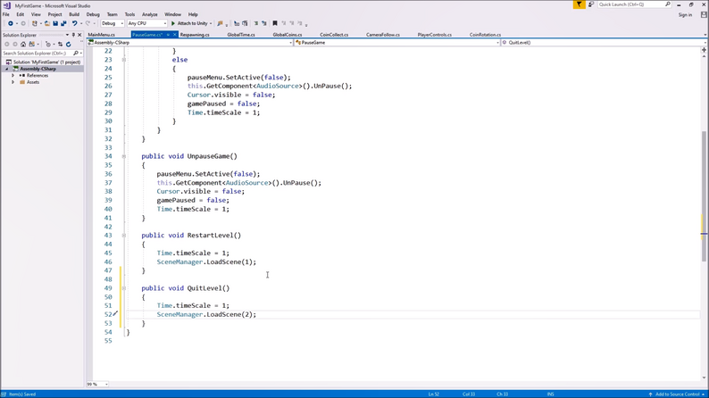 Your First Game In Unity Project Source Code by Jimmy Vegas Game Studios