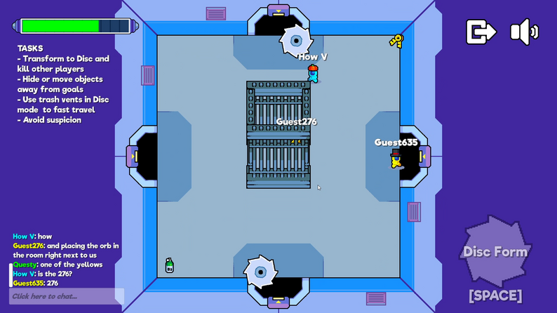 Disc Us by mwaayk, keybol