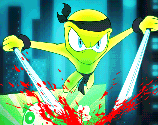 Neon the Ninja by stu (New 90's Games)