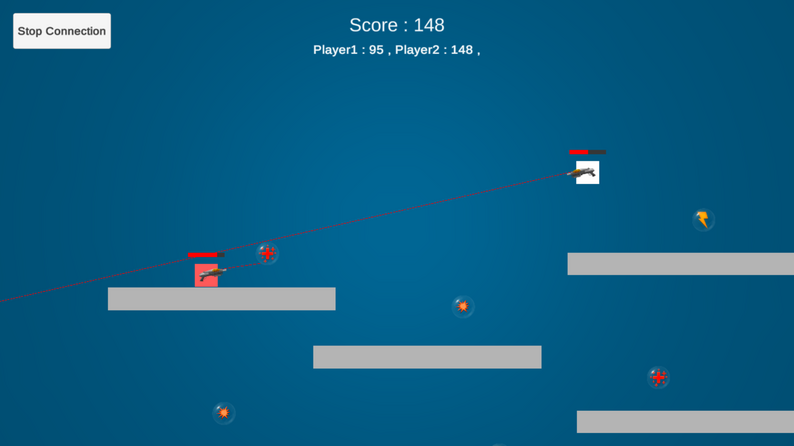 Square fight by FunnyCraftGamer