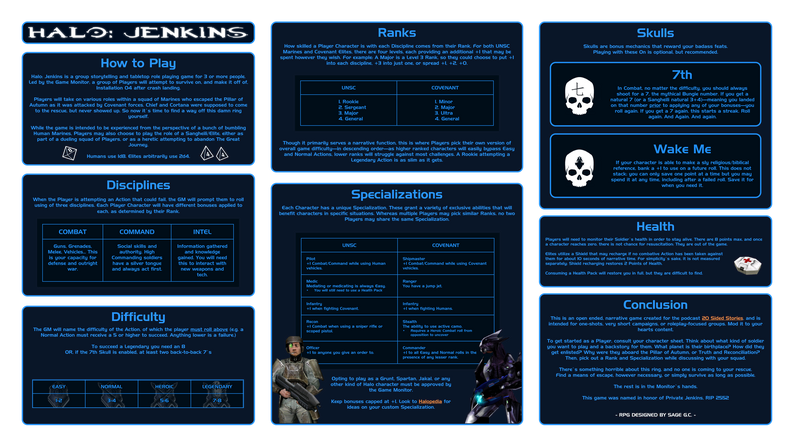 Halo: Jenkins by Sage G.C.