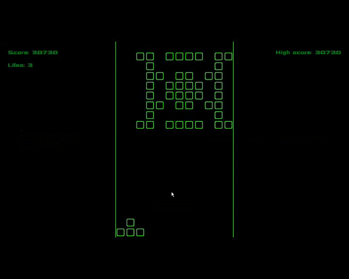 Tetris - alien shooter by Emil