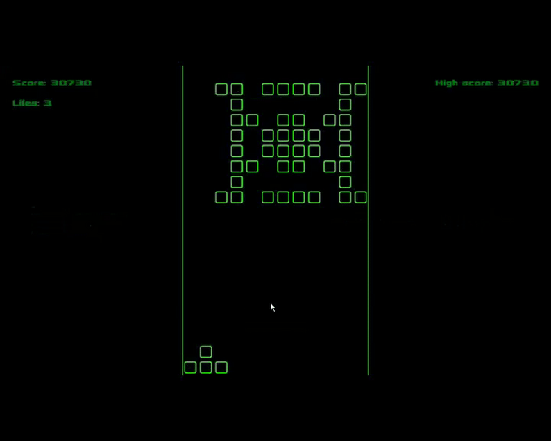 Tetris - alien shooter by Emil