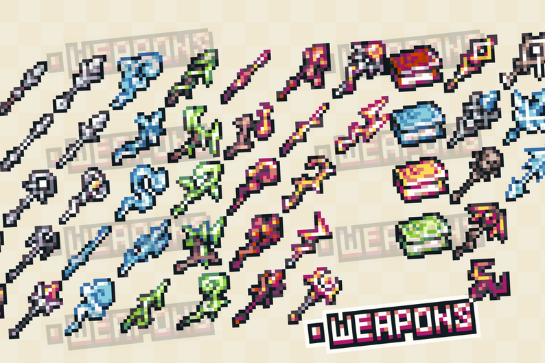 [16x16] RPG Fantasy Icons (320+) (Updated!) by DanieruArt