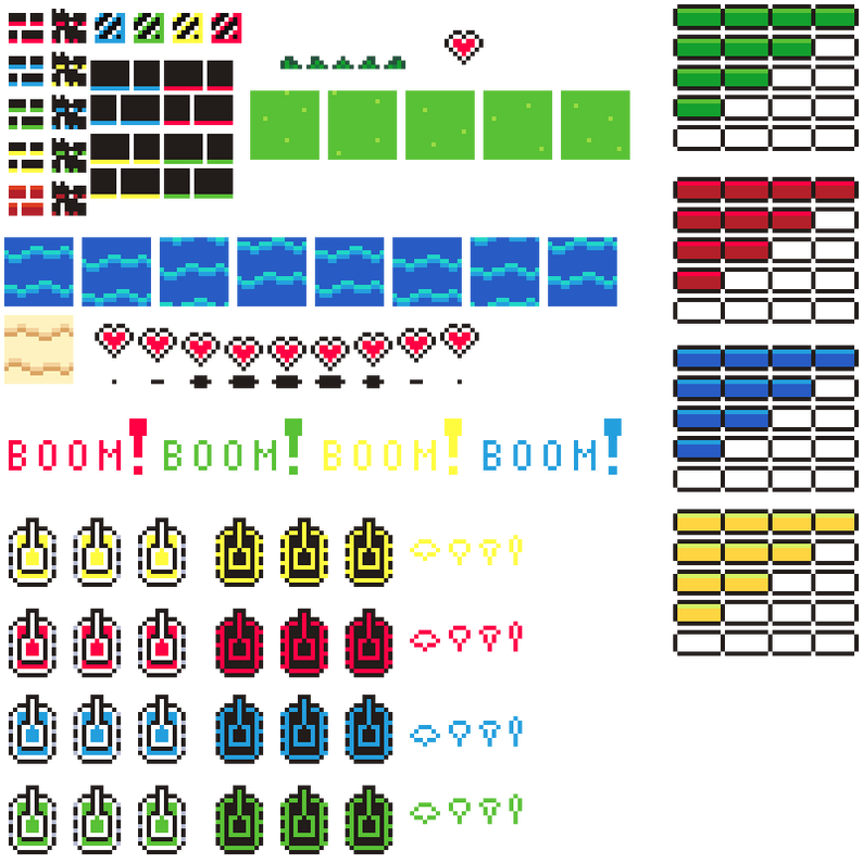 TANK GAME SPRITES by Hanker