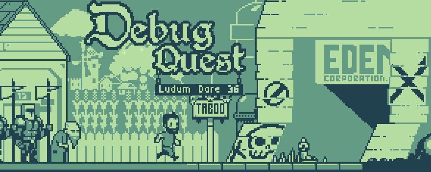 Debug Quest by Cameron McHenry, Ratata, Nuthen