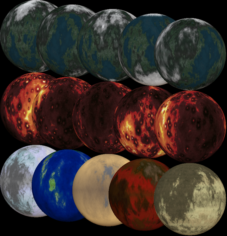 2D Planet Pack 1 by Screaming Brain Studios