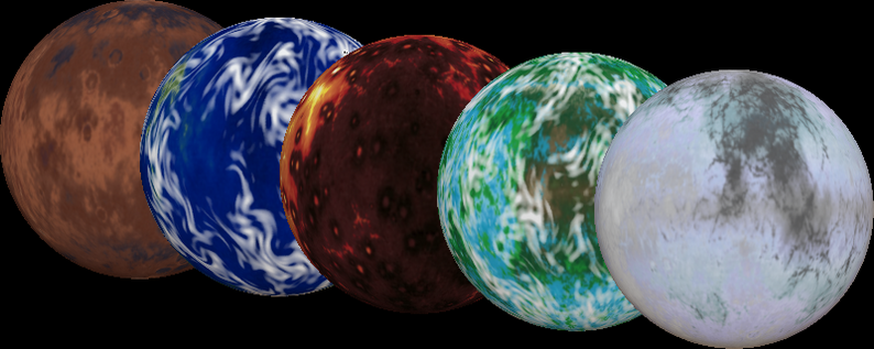 2D Planet Pack 1 by Screaming Brain Studios