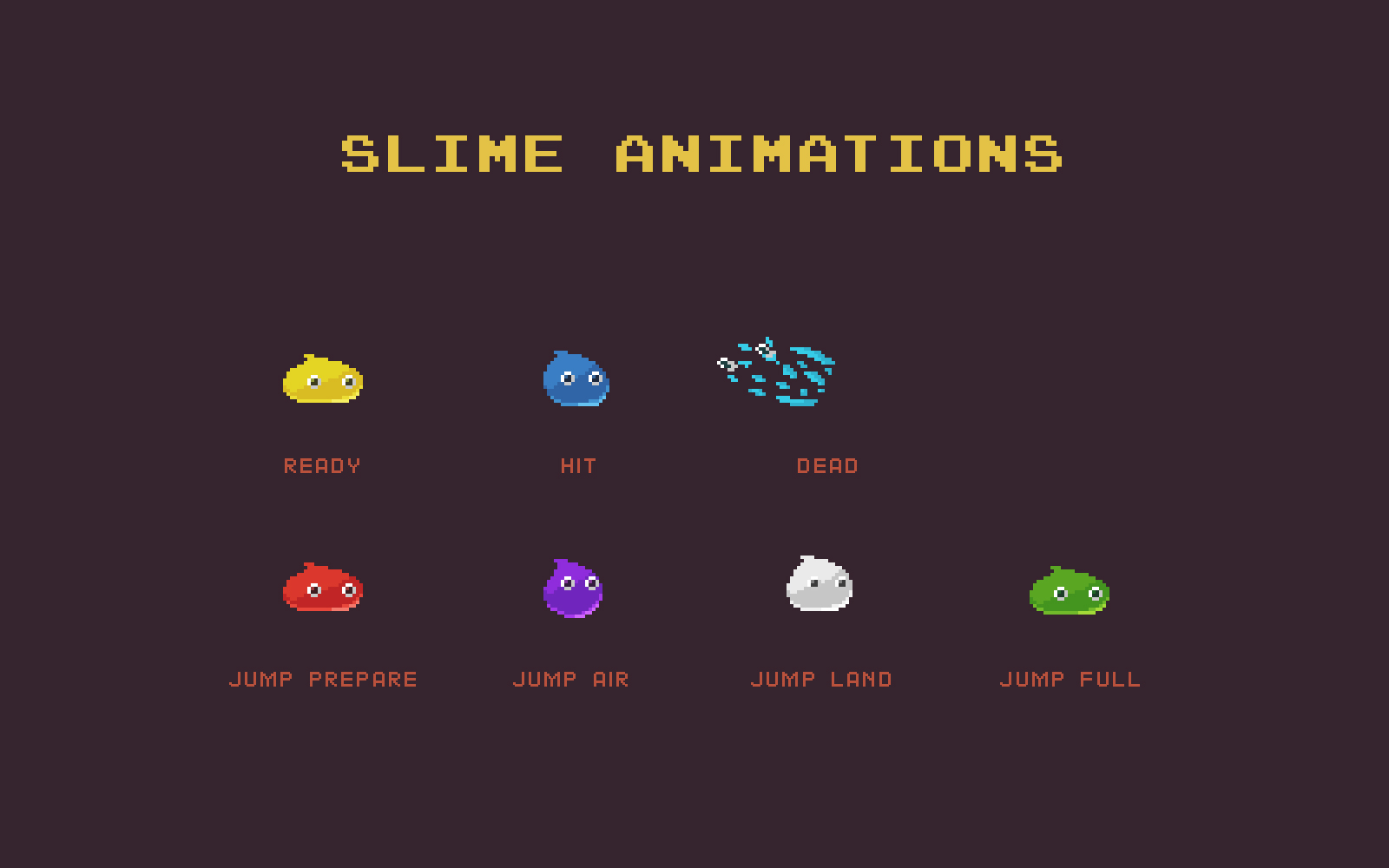 Slime Pixel Art Monster by sanctumpixel
