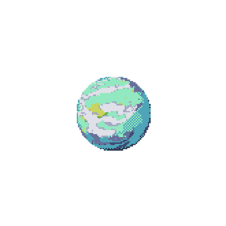 5 free pixel planets by inkle