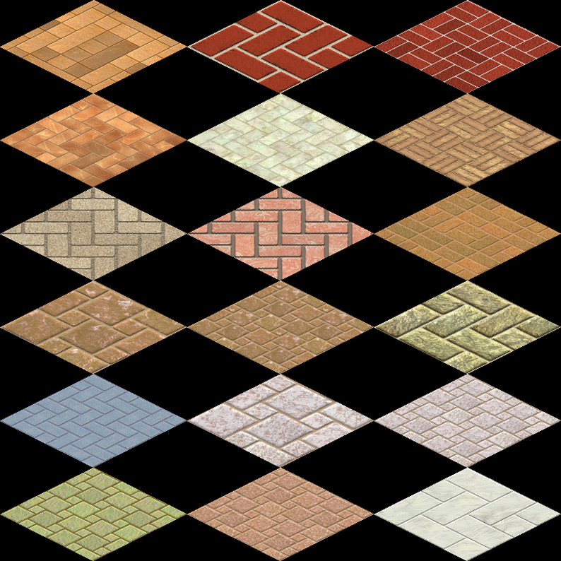 Isometric Tiles - Floor Pack by Screaming Brain Studios
