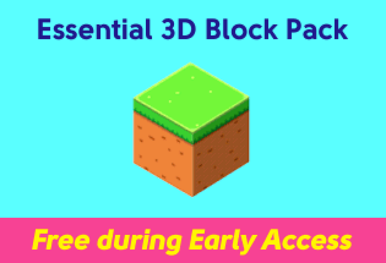 Low Poly 3D Block - Devils Work.shop by DevilsWork.shop
