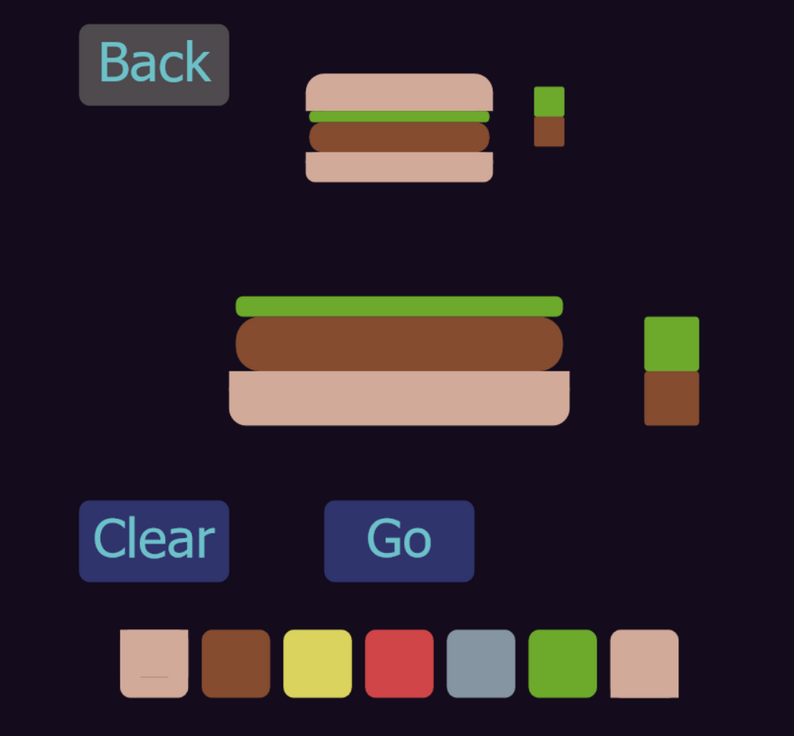 Burger Builder by lewdev