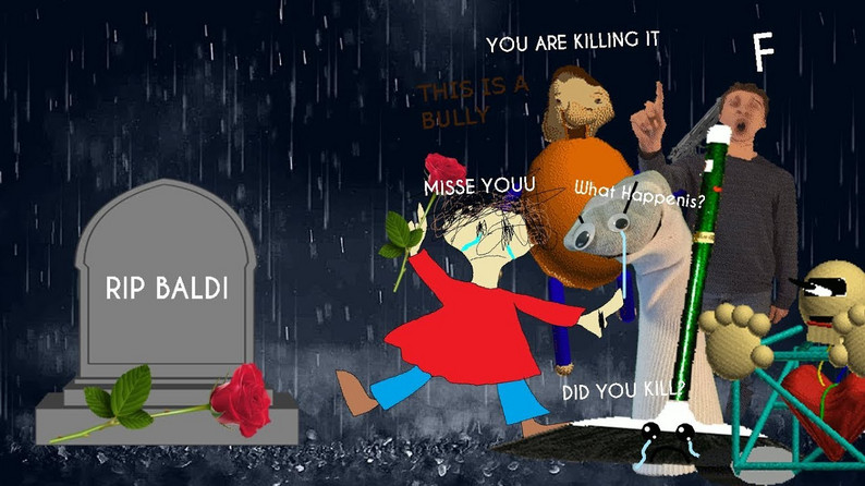 Baldi's Basics: Baldi DIES: Reborn by BlackeDude