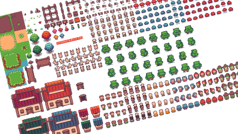 RPG asset pack by Franuka