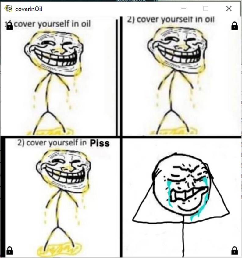 Cover yourself in oil Generator by Kubstoff