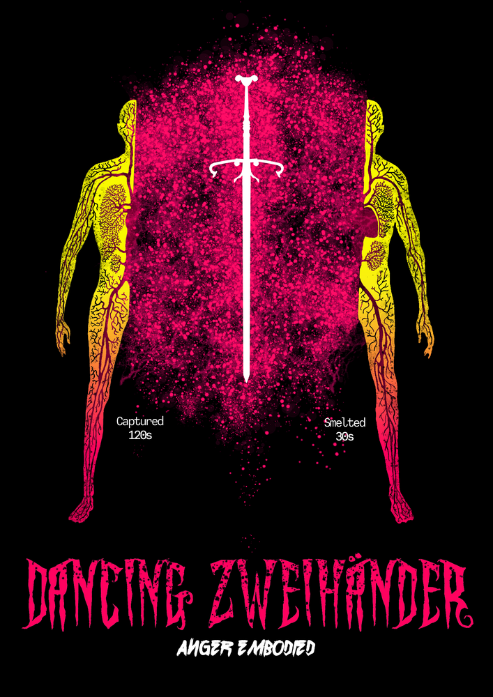 Dancing Zweihänder - A MÖRK BORG Monster by All Eyes No Games
