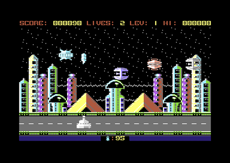 Killer Saucers (Commodore 64) by Richard of TND