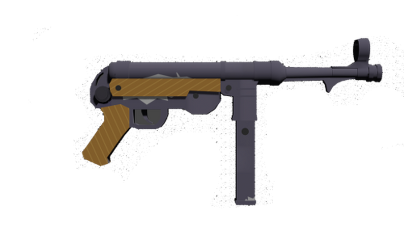 MP40 low-poly by Vendel B