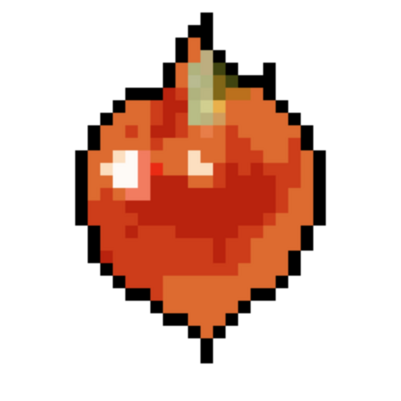 Free Pixel Art Fruit Assets by SightseerGames
