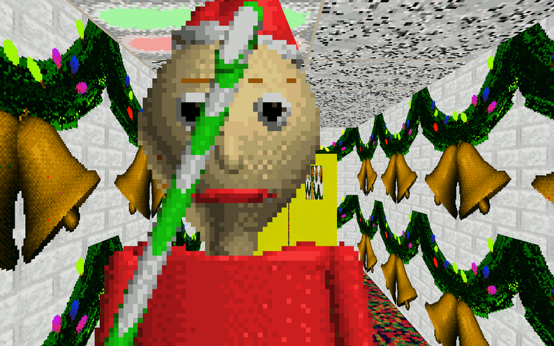 Baldi's Basics Festive Christmas Party by Project Splinta