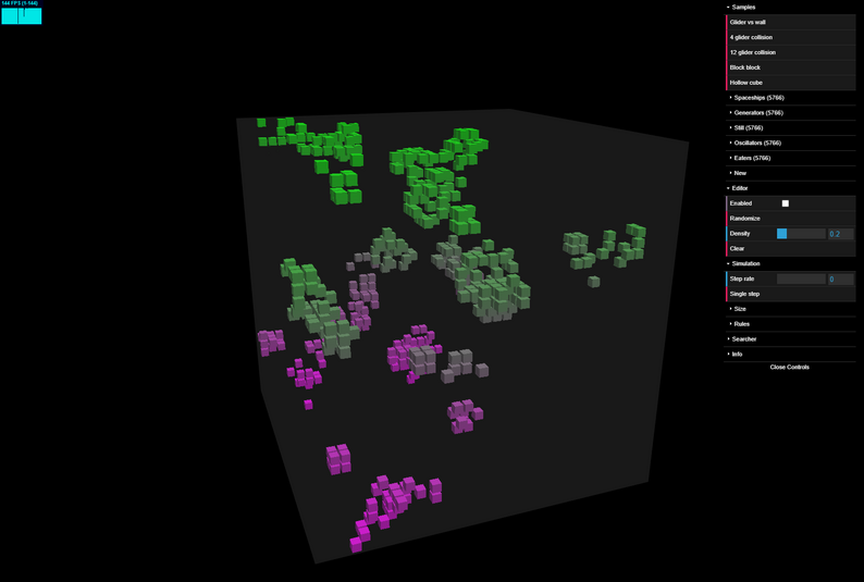 Game of Life 3D by Kodub
