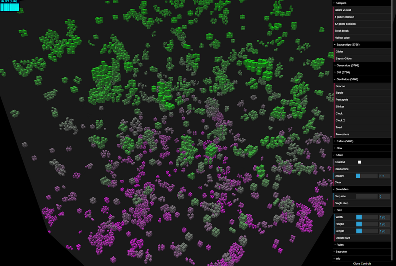 Game of Life 3D by Kodub